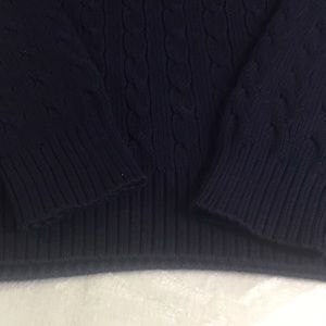 Polo Ralph Lauren | Sweaters | Guc Polo Ralph Lauren Navy Knit Sweater ...